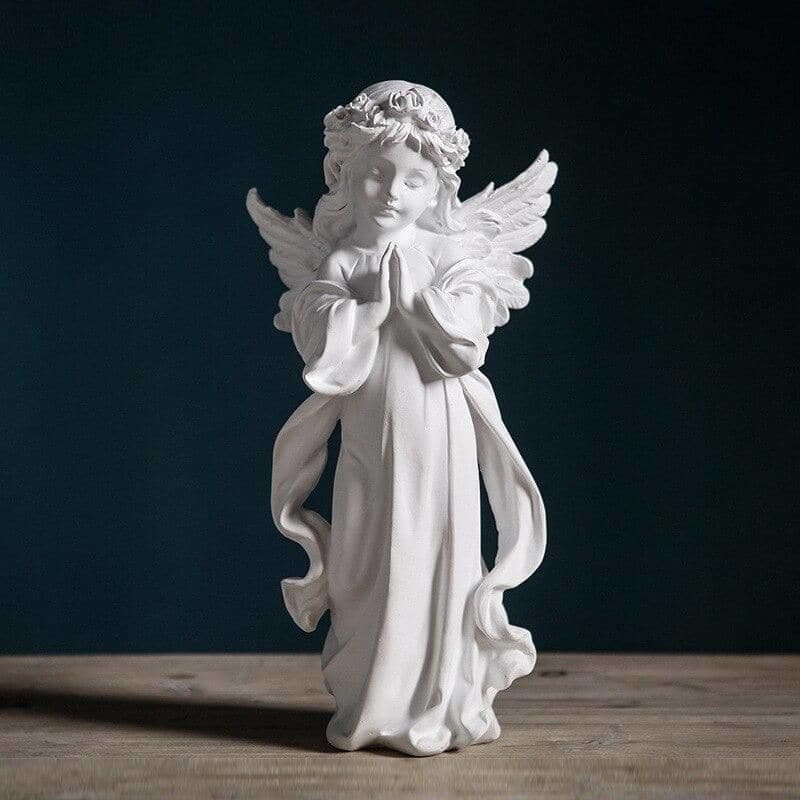 Weiße Engelsstatue | Omega-Statue– Omega Statue